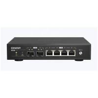 China Stock QSW-2104-2S Unmanaged Ethernet Switches with 4 x 2.5GbE RJ45 Ports 2 x 10GbE SFP Optical Fiber Ports Original 100% for sale
