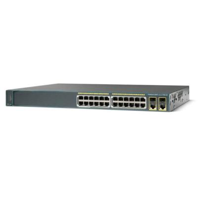 China Stock Ciscos WS-C2960 24TC-S/L Catalyst 2960 Plus Switch with and 10/100/1000Mbps Transmission Rate for sale