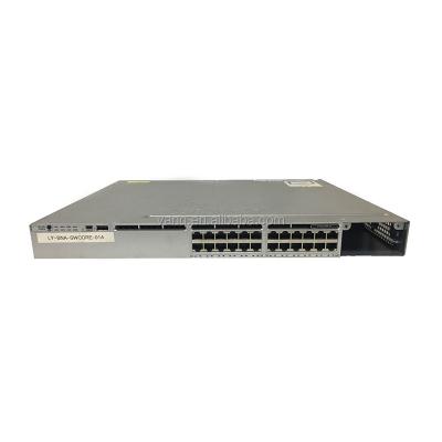China QoS Function 3850 Series 24 Ports LAN Ba Se Stack Able Switch WS-C3850-24T-S Customizable and Design for sale