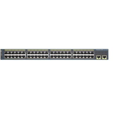 China Web-Based Network Management WS-C2960-48TT-S Layer 2 Switch with 48 Ports and 6.5Mpps Packet Forwarding Rate for sale