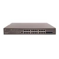 China Customized TEG5328P-24-410W L3 Managed POE Switch 370W Power and 802.1Q VLAN for 24*10/100/1000 Base-T Ethernet Ports for sale