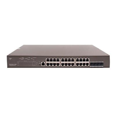 China Customized TEG5328P-24-410W L3 Managed POE Switch 370W Power and 802.1Q VLAN for 24*10/100/1000 Base-T Ethernet Ports for sale