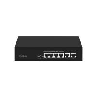 China Transmit Rate 10/100/1000Mbps Photon PTD1006-4P-2F AI POE Switch 6-Port Network Switch with 4*100M PoE Ethernet 2FE Uplink for sale