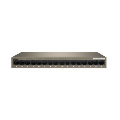 China Customizable TEG1016M 16-port Gigabit Switch for Enterprise Level WiFi 802.11 ax Engineering Monitoring and Distribution for sale