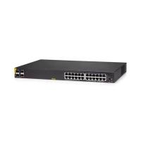 China Enterprise-class 24 Port 95.2 Mpps Network Switch JL724A for Full-Duplex Half-Duplex Communication Mode for sale