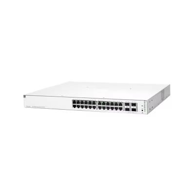 China Customized Instant on 1930 24G Class4 PoE 4SFP/SFP 195W JL683A Network Switch with High Switch Capacity and SNMP Function for sale