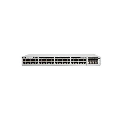 China Stock C9300L-48T-4X-E 9300 48-Port Fixed Uplinks Data 4X10g Uplinks Port Ethernet Network Switch For LACP Function for sale