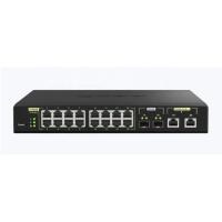 China QSW-M2116P-2T2S 16-port 2.5GbE PoE+, 2-port 10GbE POE ++ And 2-port 10GbE Optical Fiber  L2 Web-based NMS Switch for sale