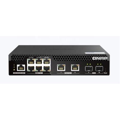 China QSW-M2106PR-2S2T 2.5GbE 802.3bt PoE Port+ 10GbE 802.3bt PoE Port+10GbE SFP Optical Port  Web-based NMS Switch for sale