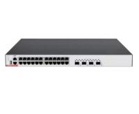 China 336Gbps Poe Ethernet Switch POE+ 24GT4XS-P-E VLAN Support SNMP QoS for sale