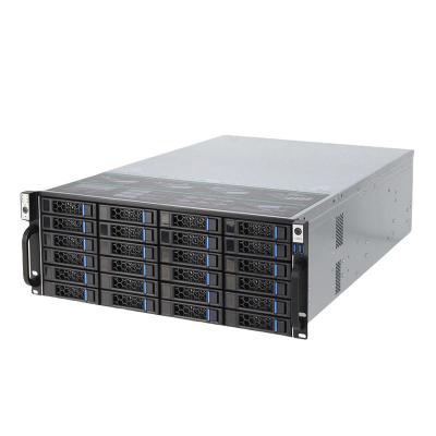 China 24 Hot-swappable Hard Disks in a 4U Gpu Server Case The Perfect Combination for Data Storage for sale
