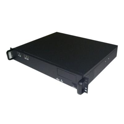 China New Original 1.5U Firewall Gateway Chassis 4 Network Port Chassis Industrial Server Chassis 1U Half ATX Large Board Route for sale