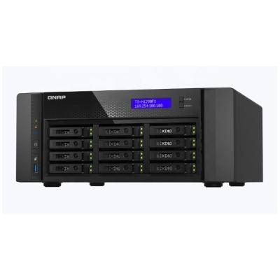 China New Original TS-h1290FX-7232P-64G NAS Networked Storage U.2 NVMe PCIe Gen 4 or SATA SSD storage Architecture for sale