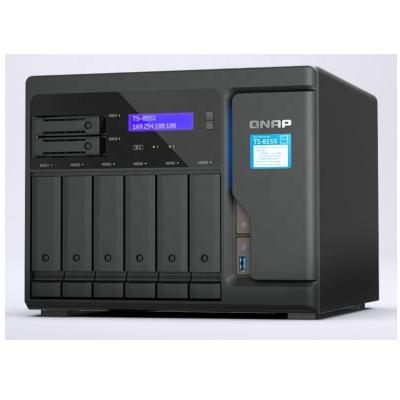 China New Original TS-855X-8G NAS Networked Storage Hybrid storage with six 3.5-inch HDDS and two 2.5-inch SSDS for sale