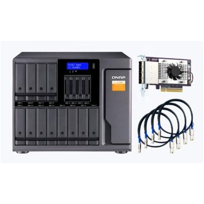 China Multi-channel SATA 6Gb/s TL-D1600S 12*HDD 4*SSD Hybrid Storage Expansion Device Stock Availability With Private Mold for sale