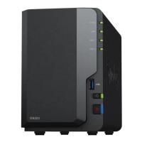 China 2 Bay Network Storage NAS  DS223 Enclosure 2 X 3.5/2.5in SATA HDD SSD Drive Bays for sale