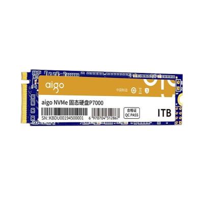 China Ai Go P7000  PCIe NVMe SSD  1tb M 2 Nvme Ssd Metal 5TB HDD For Desktop for sale