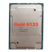 China Customized Gold 6133 CPU 2.5GHz 150W LGA3647 20Cores server processor cpu good price hig performance server cpu for sale