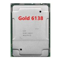 China Customized  Processor server CPU 6138 20Cores 3.7GHz 125W 14nm cpus 6138 processor cpu 125W for sale