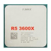China Customized R5 3600X with Cooler Fan 3.8GHz CPU Processors Socket AM4 3600X processor cpus for sale
