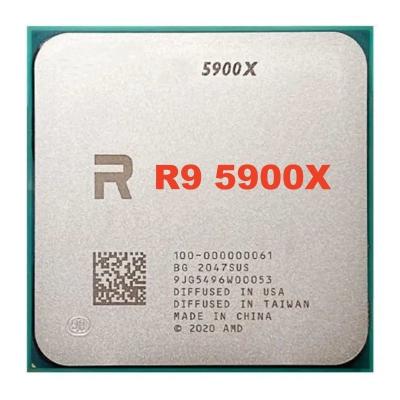 China Customized R9 5900X 3.7 GHz to 4.8GHz twelve-Core 24-Thread CPU Processor R9 32MB socket AM4 New TRAY R9 CPU processor for sale