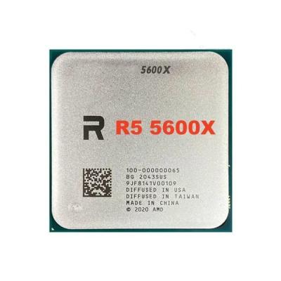 China Customized CPU R5 5600X 6Core 3.9GHz Socket AM4 65W Desktop Processor R5 5600X PC CPU for sale