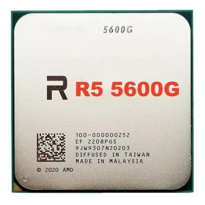 China Customized  Cheap CPU R5 5600G PC Parts Processor R5 5600G computer CPU for sale