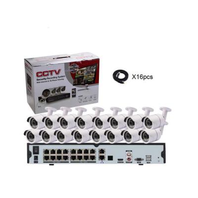 China 16CH HD Cctv Security Cameras AHD Kit 1080P Night Night Vision Camera DVR for sale
