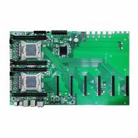 China Customized high quality  motherboard X99-6plus motherboard ddr4 8gb 6gpu mainboard graphics card 8*sata E5-2678v3 for sale