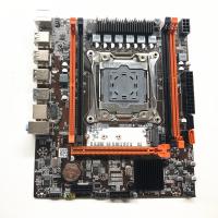 China Customized X99 motherboard PC server mainboard 4xDDR4 support core I7 xeon E5 v3/v4 cpu X99H mainboard for pc for sale