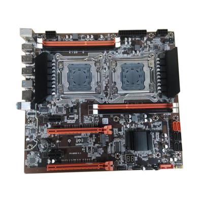 China Customizeds gaming motherboard X79 Dual Xeon E5 LGA2011-3 processors motherboard dual channels DDR3 64GB M.2 X79 mainboard for sale