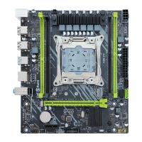 China X99 P4 Micro ATX Motherboard LGA2011-3 Xeon E5-2680V4 CPU DDR4 RAM NVME M.2 SATA for sale