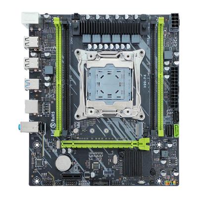 China X99 P4 Micro ATX Motherboard LGA2011-3 Xeon E5-2680V4 CPU DDR4 RAM NVME M.2 SATA for sale