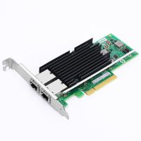China X540T2 Network Interface Adapter SV8542 PCIe V2.1 X8 Lanes RJ45 Dual Port for sale