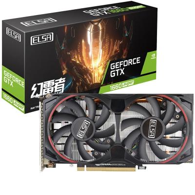 China GDDR5 6GB GPU Graphic Cards NVIDIA GTX 1660 For Desktop Computer for sale