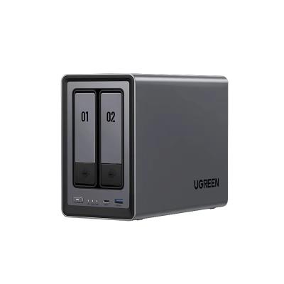 China UGREEN DXP2800 2-Bay NAS Intel N100 8GB DDR5 2.5GbE Diskless for sale