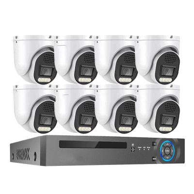 China 8-Channel 4K 8MP Outdoor IP66 Waterproof PoE NVR Kit Surveillance Camera System with Remote Viewing for sale