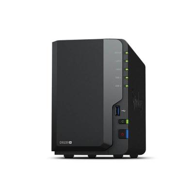 China 2 Bay DiskStation NAS with RJ-45 and USB Interfaces for Data Backup for sale
