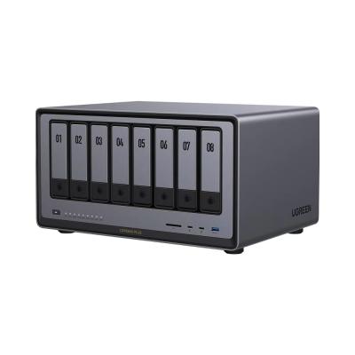 China Original New Ugreen DXP8800 Plus 8-Bay USB Desktop NAS Intel I5 1235u 10-Core CPU Network Storage for sale
