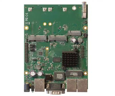 China Mikrotik RBM33G Dual-core MiniPCIe Plus 3G/LTE Module Insert SIM Card ROS Routing Motherboard with Good Price for sale