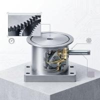 China 70DE Globoidal Cam Indexer Right Angle Output Precision Indexing Drive Convex Cam Mechanism for sale