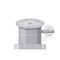 China PU320DS Precision Indexing Table Heavy Duty Cam Divider Large Diameter Rotary Indexing Table for sale