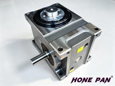 China 60DE Cam Indexing Drive Right Angle Compact Cam Indexer Shaft Output Rotary Indexing Mechanism for sale