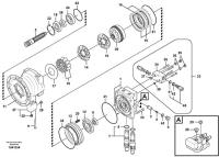 China VOE14601385 14601385 Sealing Kit For EC300D VOE Excavator Swing Motor for sale