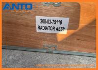 China 208-03-75110 2080375110 Core Assy Excavators Spare Parts Fit KOMATSU PC400 PC450 for sale