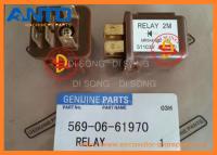 China 569-06-61970 5690661970 Relay Excavators Electric Parts Fit KOMATSU HB205 HB215 PC118MR PC130 for sale