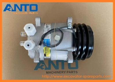 China 42N-07-11170 42N0711170 Compressor Excavator Air Conditioner Parts For KOMATSU WB93R WB93S for sale