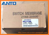 China Hyundai  R210-7 Excavator Monitor Switch Membrane Panel 21N8-20504 21N8-20501 21N8-20502 21N8-20503 for sale