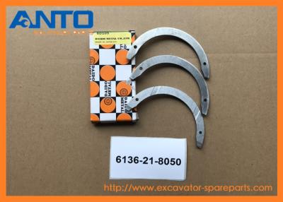 China 6136-21-8050 6136-29-8050 6D105 Excavator Engine Parts Thrust Metal Assy For Komatsu for sale