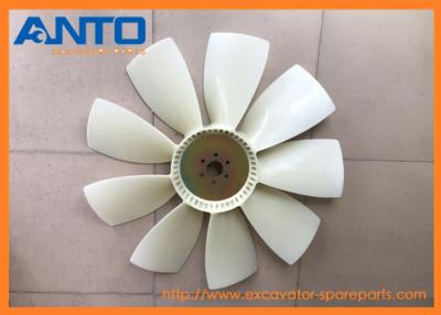 China 11NB-00040 Excavator Engine Parts HCE Fan Cooling (9EA) Plastic Fan Blade Cooling Generator Hyundai For R450LC7 R500LC7 for sale